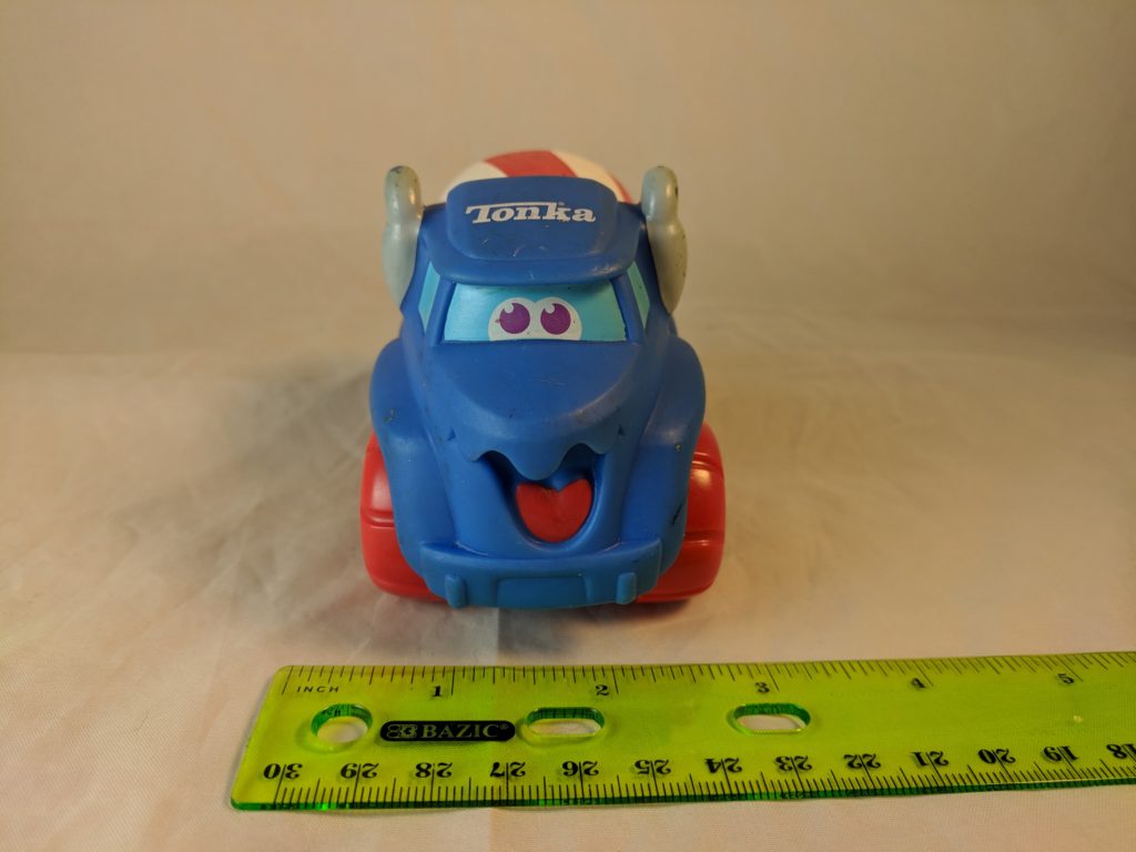 Chuck & Friends Red, Blue & White Cement Mixer, 2005 Hasbro/Tonka ...