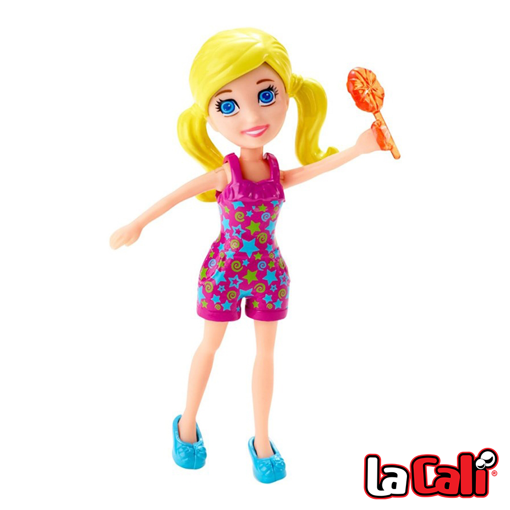 Check Lane Singles Sweets Polly (pink jumper w/ blue/yellow stars ...