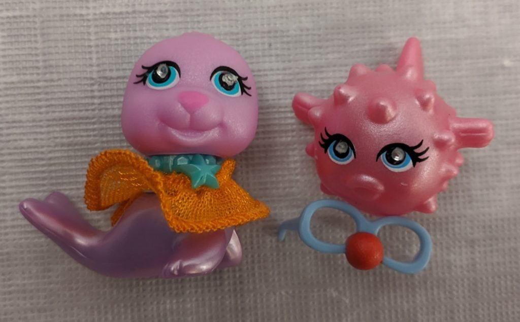 Sparklin’ Pets Series 7 seal, pufferfish R2645 – Fakie Spaceman