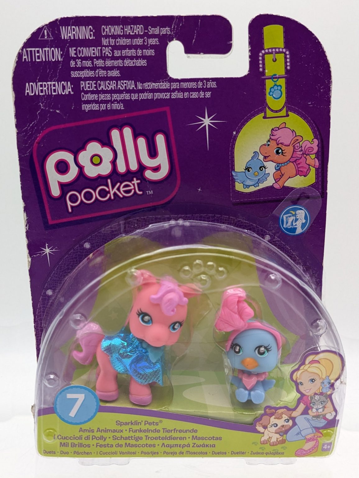 Sparklin’ Pets 2-pack Series 7 Pony (150), Bird (151) – Fakie Spaceman