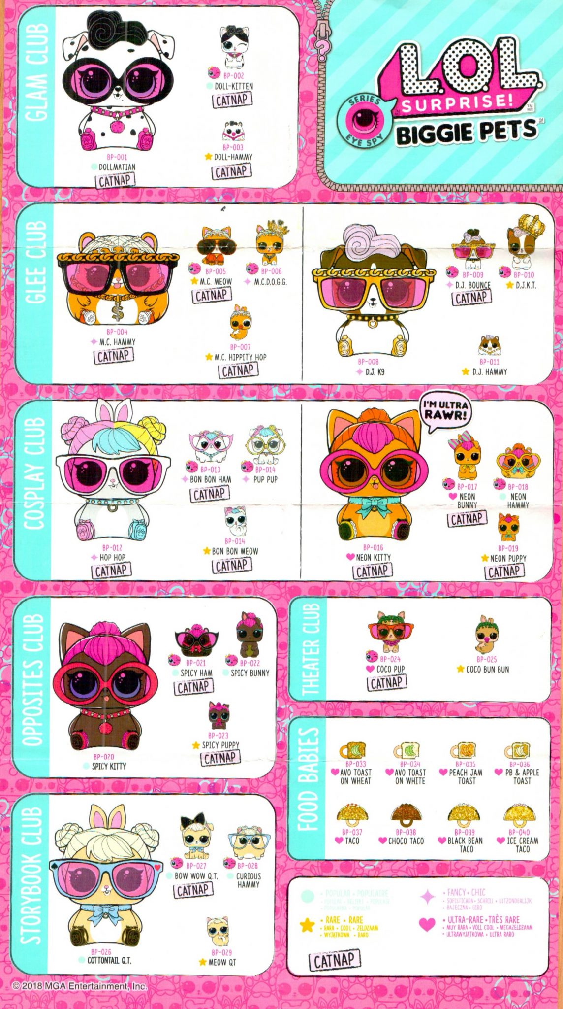 L.O.L. Surprise! Biggie Pets Eye Spy Series Checklist – Fakie Spaceman